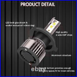 7 Inch Round Flat Headlight Halogen Conversion Kit With H4 Bulb Upgrade ...